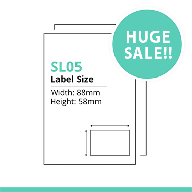 Single Integrated Labels, UK Printed & Next Day Delivery