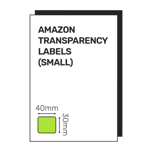Amazon Transparency Labels - Pickitpackit | Buy Integrated Labels and Forms