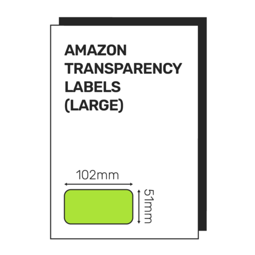 Amazon Transparency Labels - Pickitpackit | Buy Integrated Labels and Forms